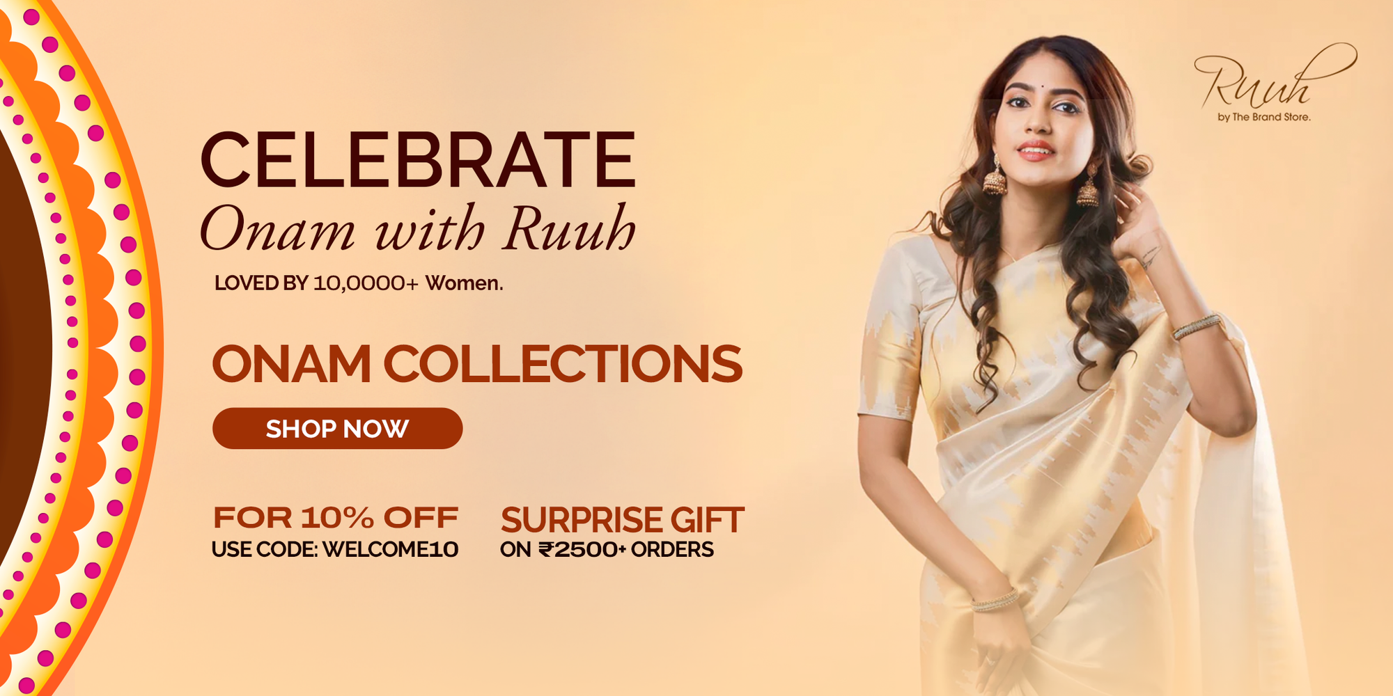 RUUH | Buy the latest collection of designer sarees online from RUUH